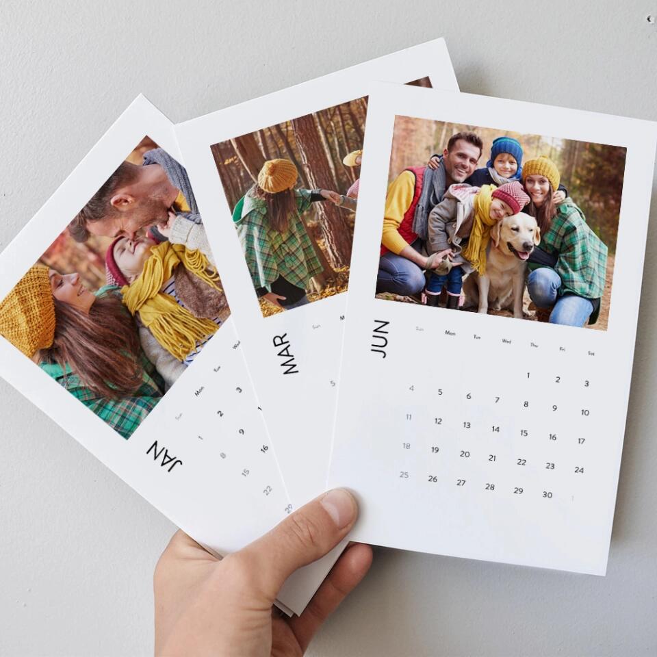 Capture The Year Personalized Photo 2025 New Year Calendar - Loveable